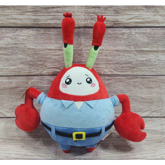 Lankybox | Toys | Lankybox Spongebob Squarepants Plush Mr Krabs X ...